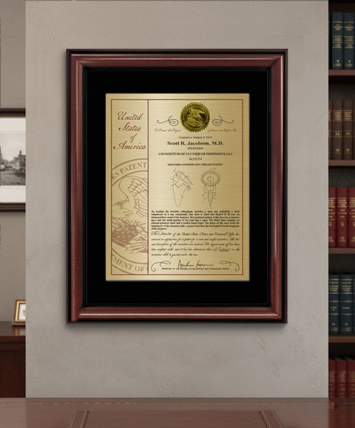 10 Millionth Cover Patent Frame