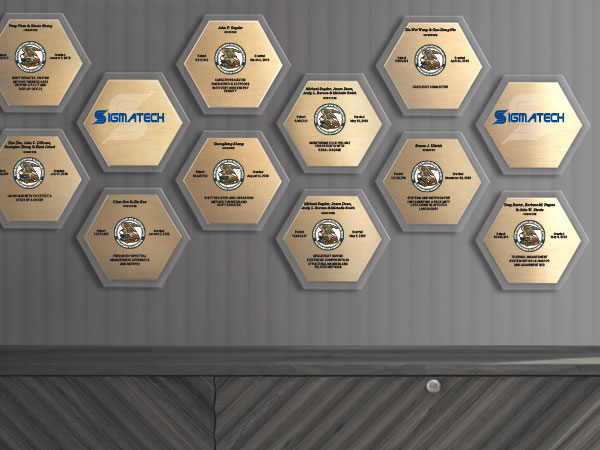 Patent Display Wall | Patent Awards