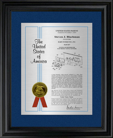 Modern Patent Frame