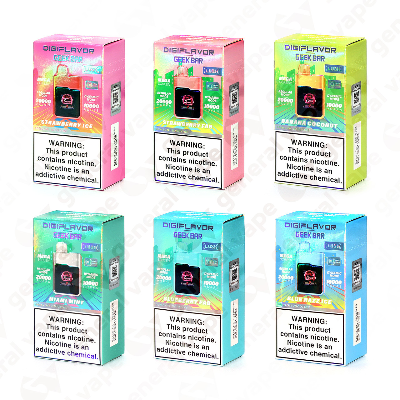 Digiflavor Geek Bar Lush 20K Disposable Vape | 20000 Puffs
