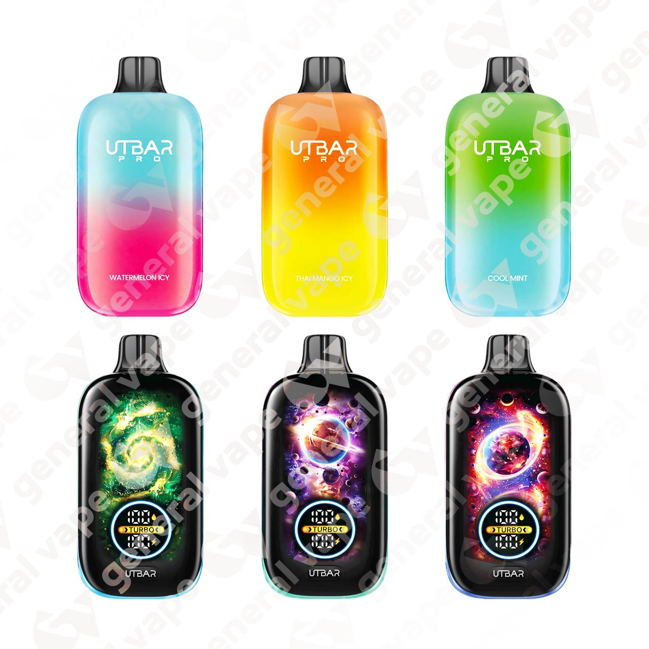 UTBAR Pro 25000 Disposable Vape Powered by FLUM | Galaxy Screen