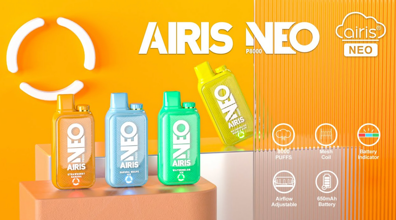 Airis NEO P8000 Disposable Vape | Top Rated Online Vape Shop