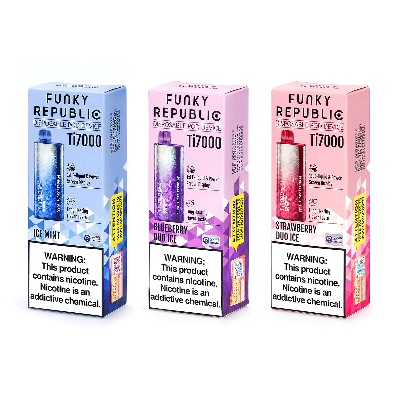Funky Republic Ti7000 Frozen Edition Disposable Vape | Cheap Funky Republic Ti7000 Frozen Edition Disposable Vape | Cheap