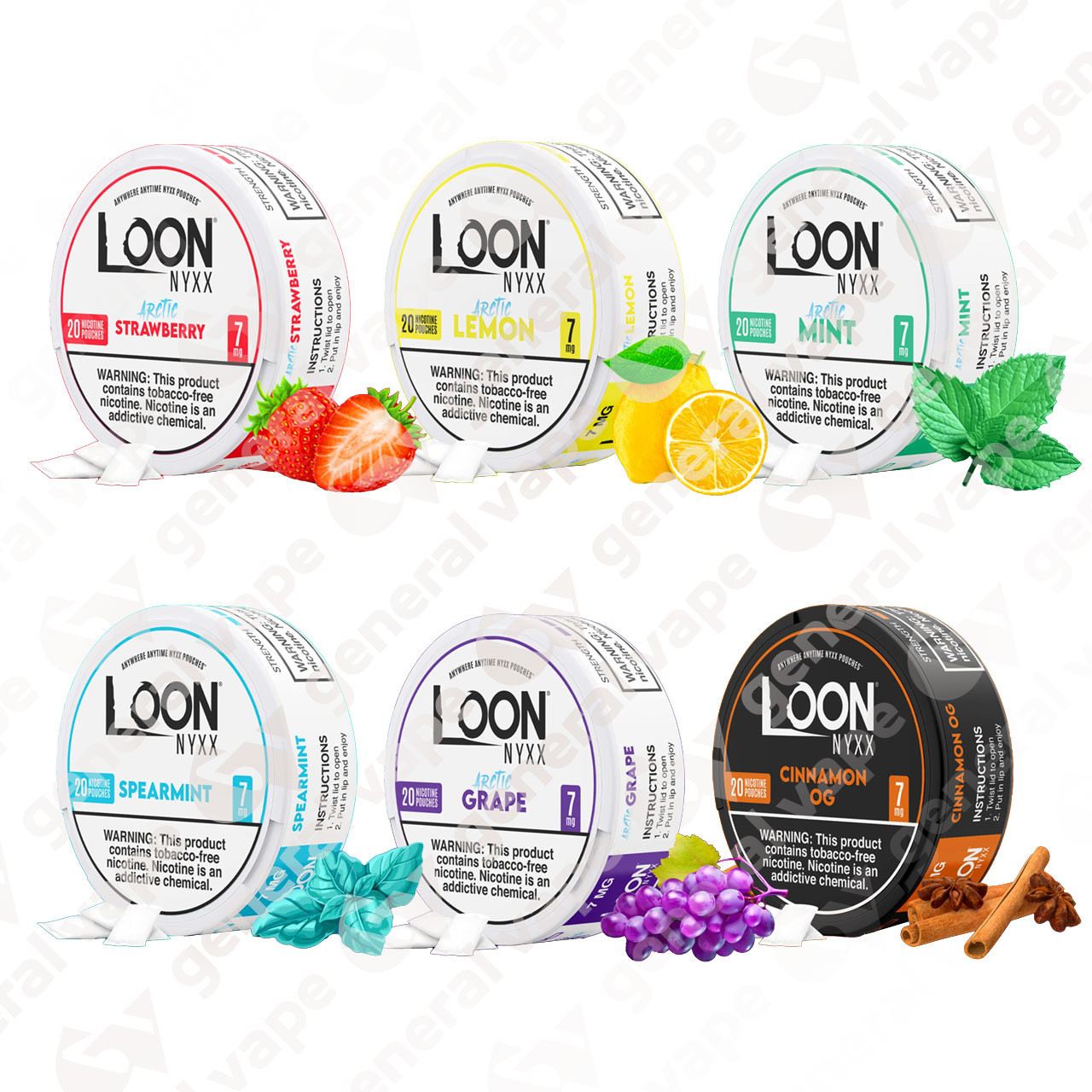 Loon NYXX Nicotine Pouches 20ct | Free Shipping Loon Pouches