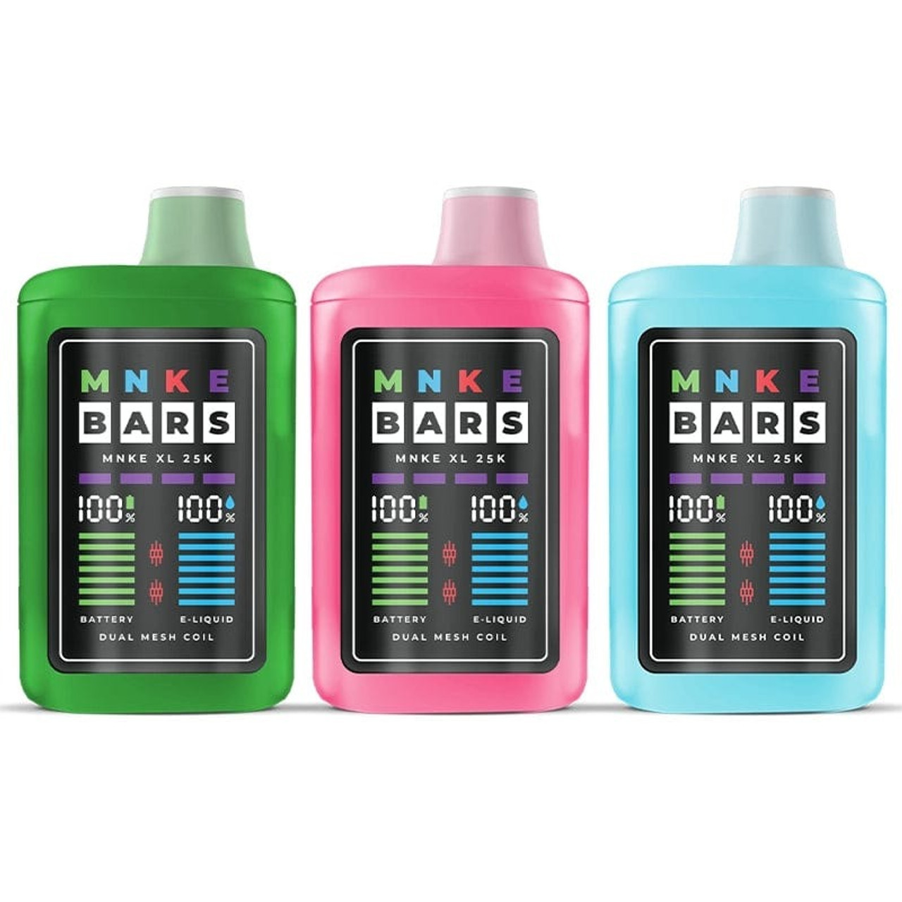 MNKE Bars XL 25K Disposable Vape | MNKE XL 25000 Puffs Ecig