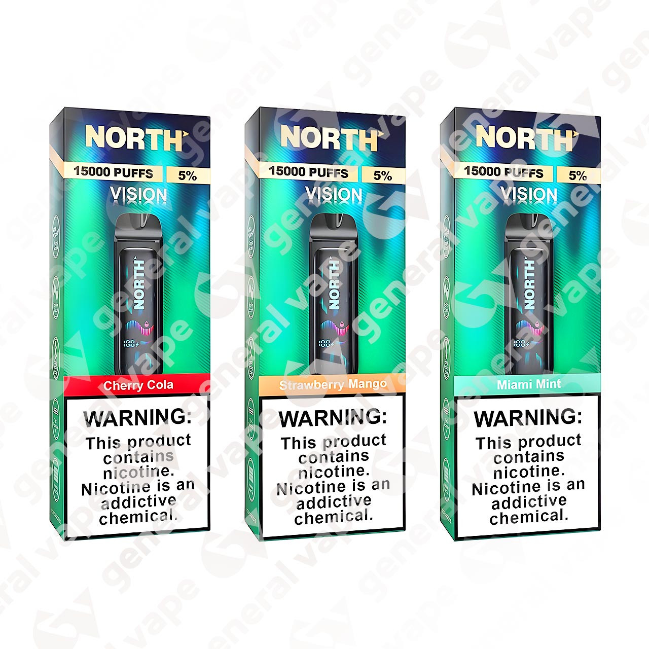 NORTH Vision 15000 Disposable Vape | North Vape 15K Puffs Online