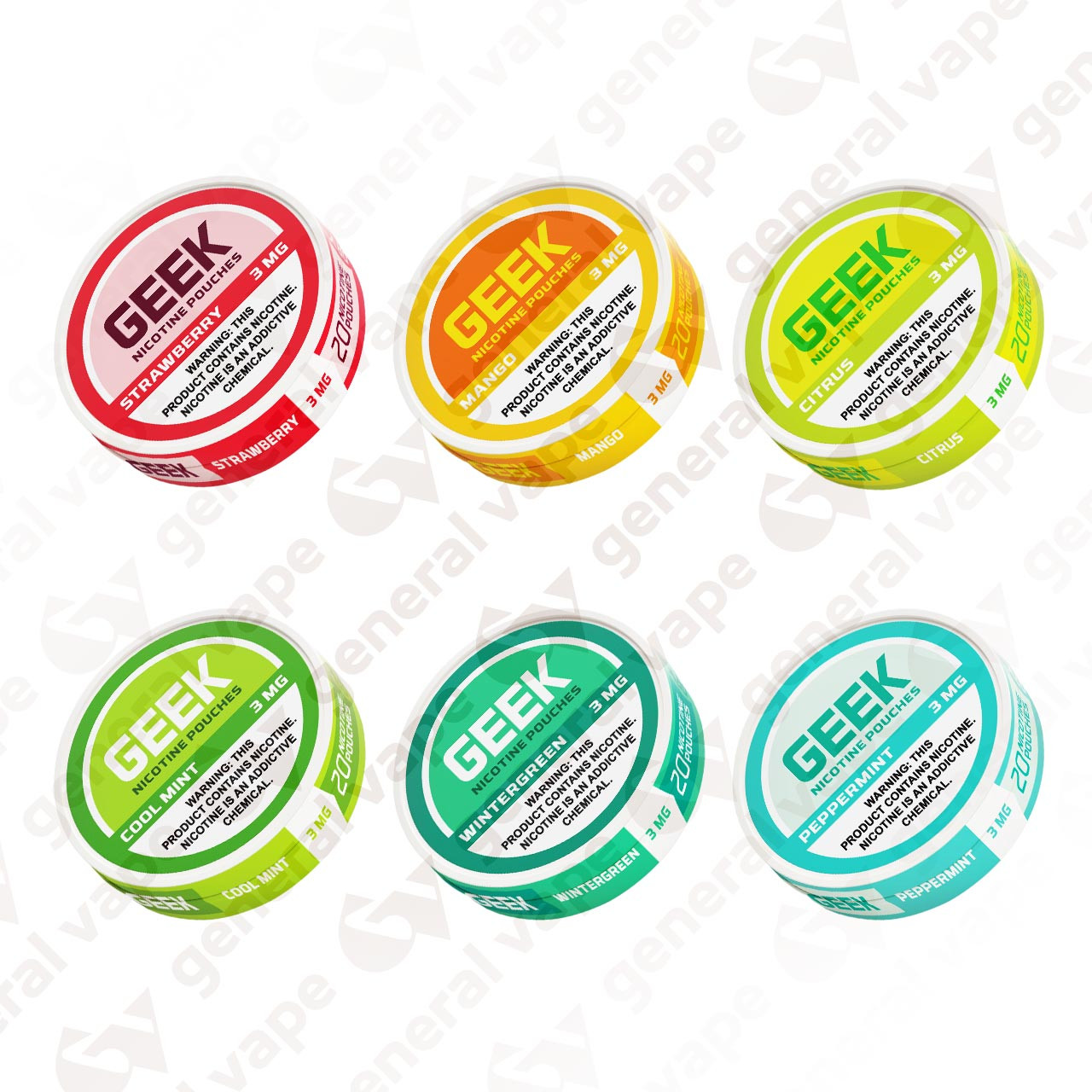 GEEK Nicotine Pouches 20ct | Official GEEK Nicotine Pouches Online