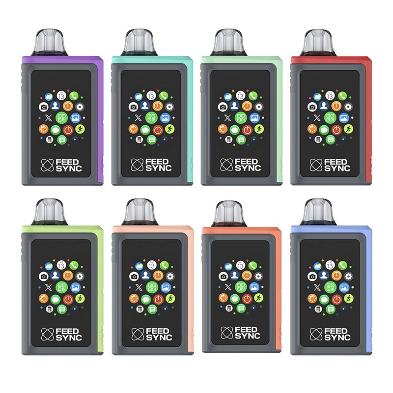 FEED SYNC Vape 30K Bluetooth Disposable Device With Smartphone Connect