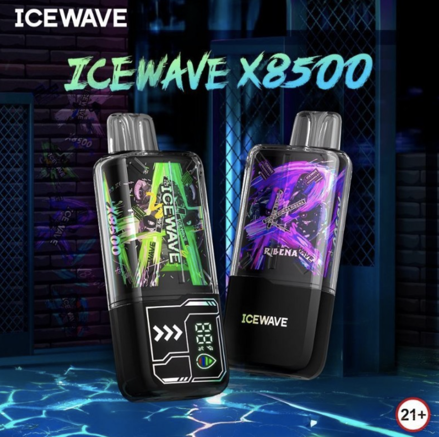 Review ICEWAVE X8500 & 8500 Puffs Vape | Master Distribuitor - General Vape