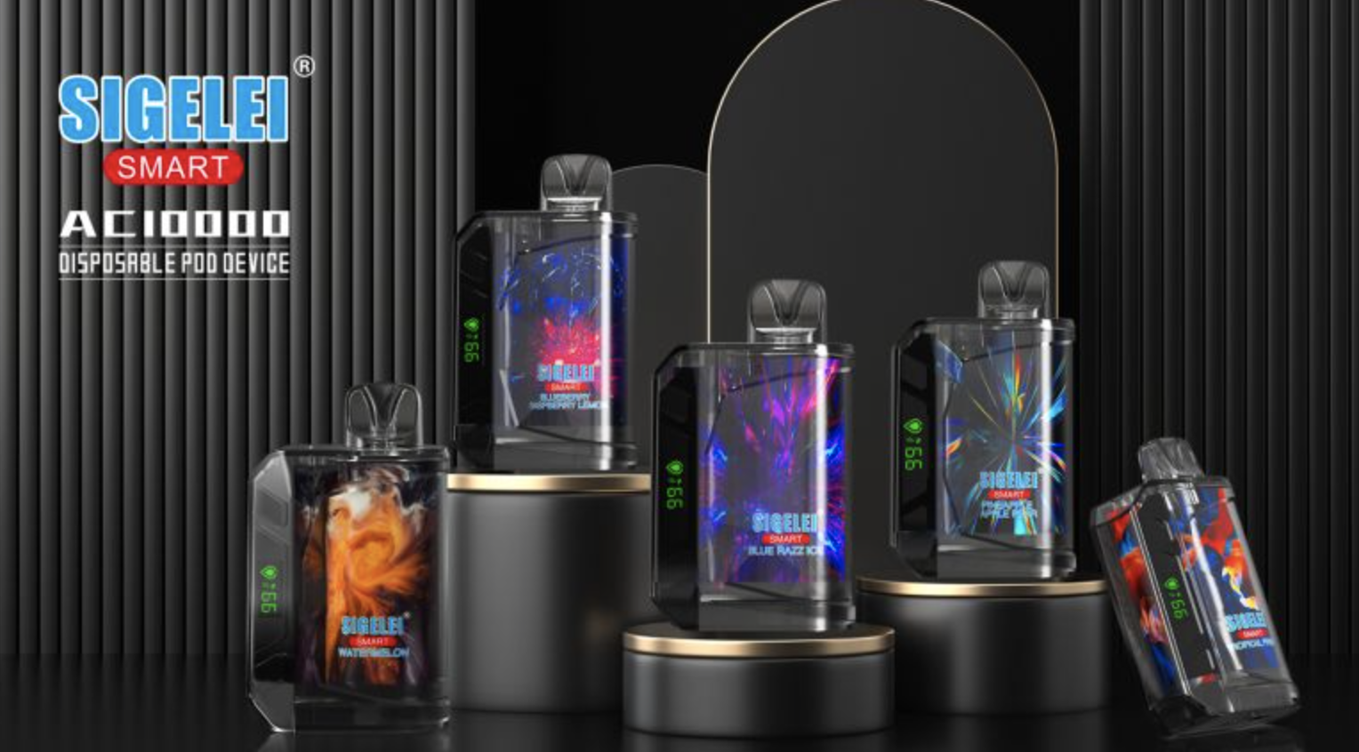 Review Sigelei Smart AC10000 & 10000 Puffs Vape | Specs - General Vape