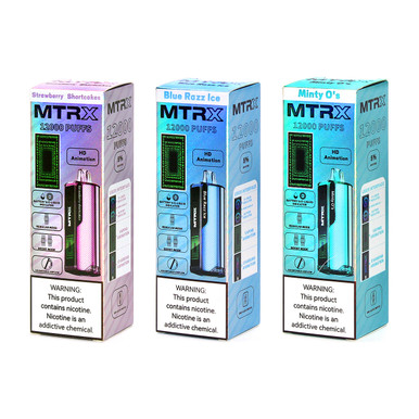 MTRX 12K Disposable Vape | HD Animation Display Screen Vape