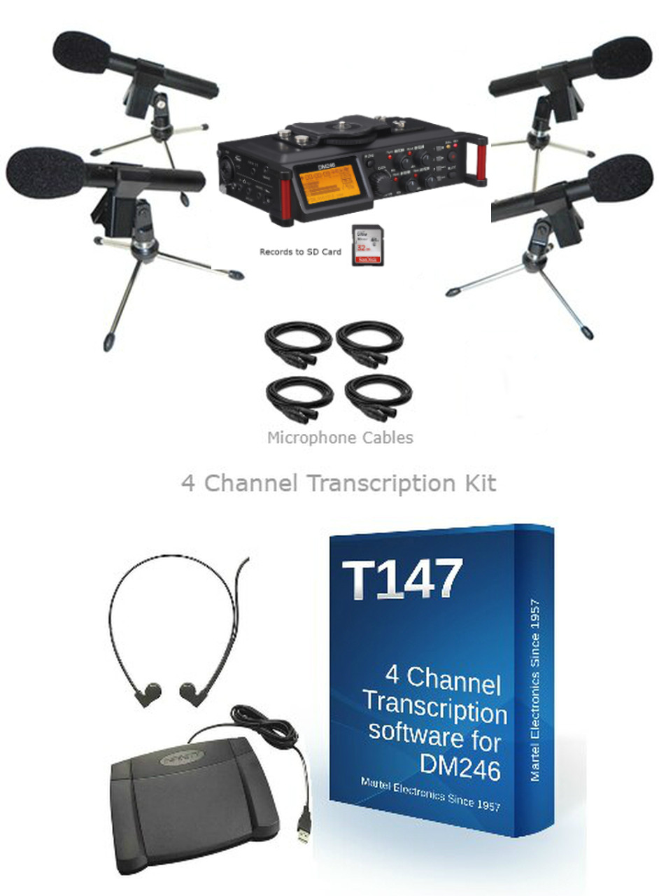Uni-Directional XLR Courtroom Phantom Powered Microphone | Martel ...