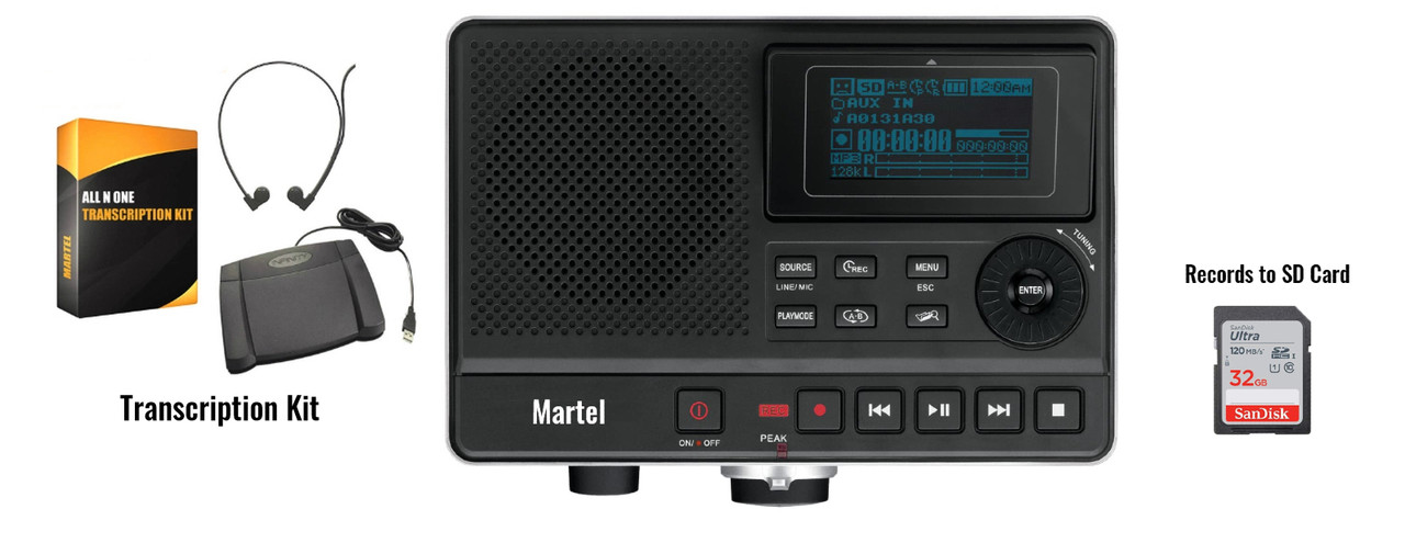 StenoMask Verbatim Starter Kit 1for Mask Reporters | Martel Electronics