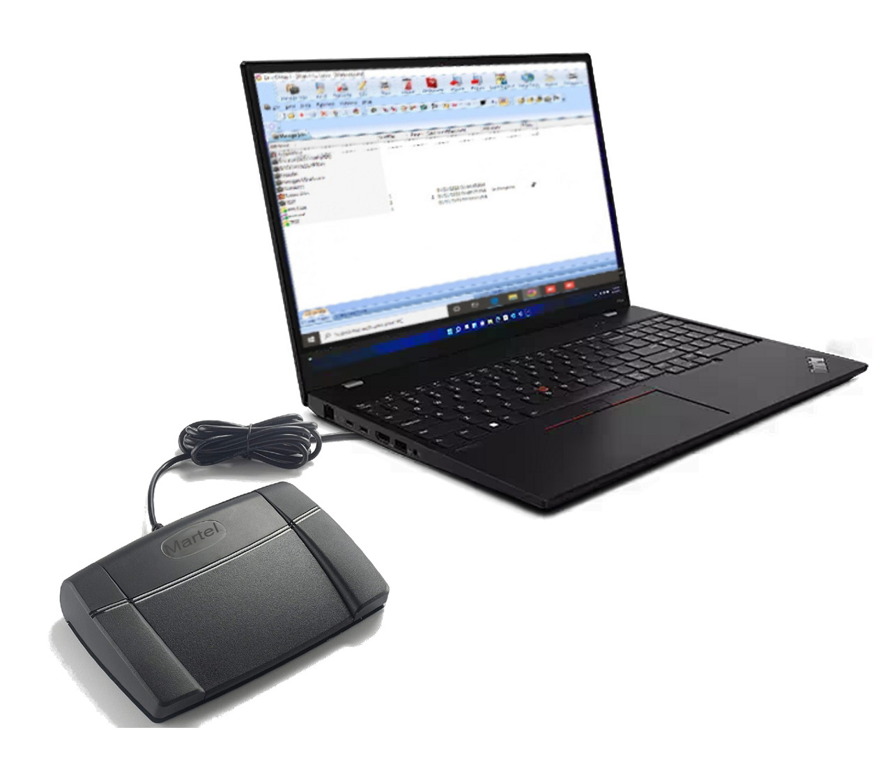 Case Catalyst Software Court Reporter Foot pedal - Controls Audiosync with Foot pedal - Martel ...