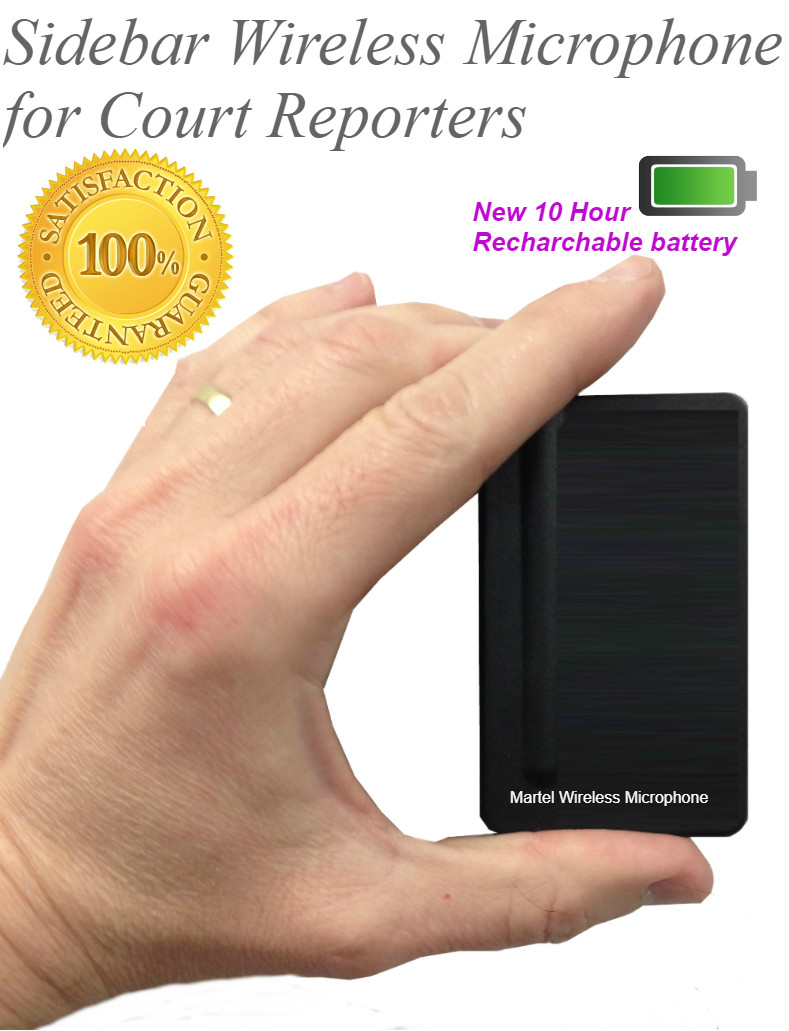 Court Reporter Sony recorder