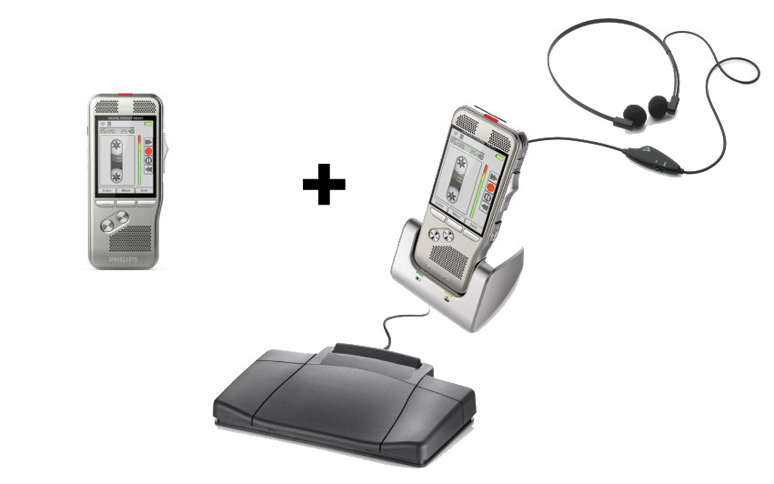 Philips DPM8000 Doctor & Lawyer Dictator w/ easy rewind | Martel ...