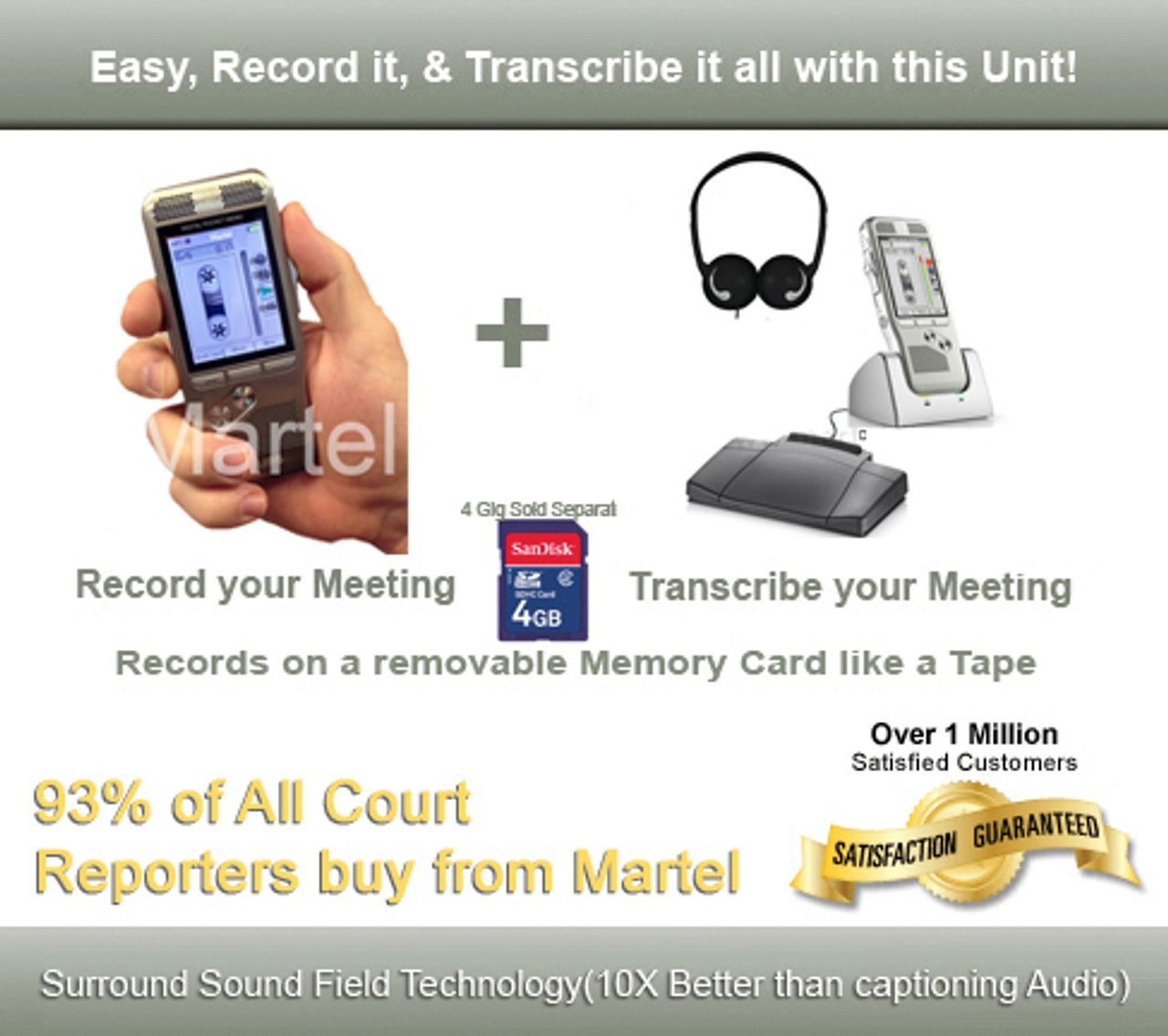 Choosing the Right Digital Recorder for Court Reporting - Martel ...