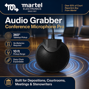Martel Audio Grabber Conference & Meeting Microphone for Court ...