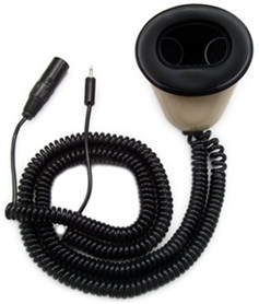 Stereo Stenomask Mini Mask (XLR & 1/8") | Martel Electronics