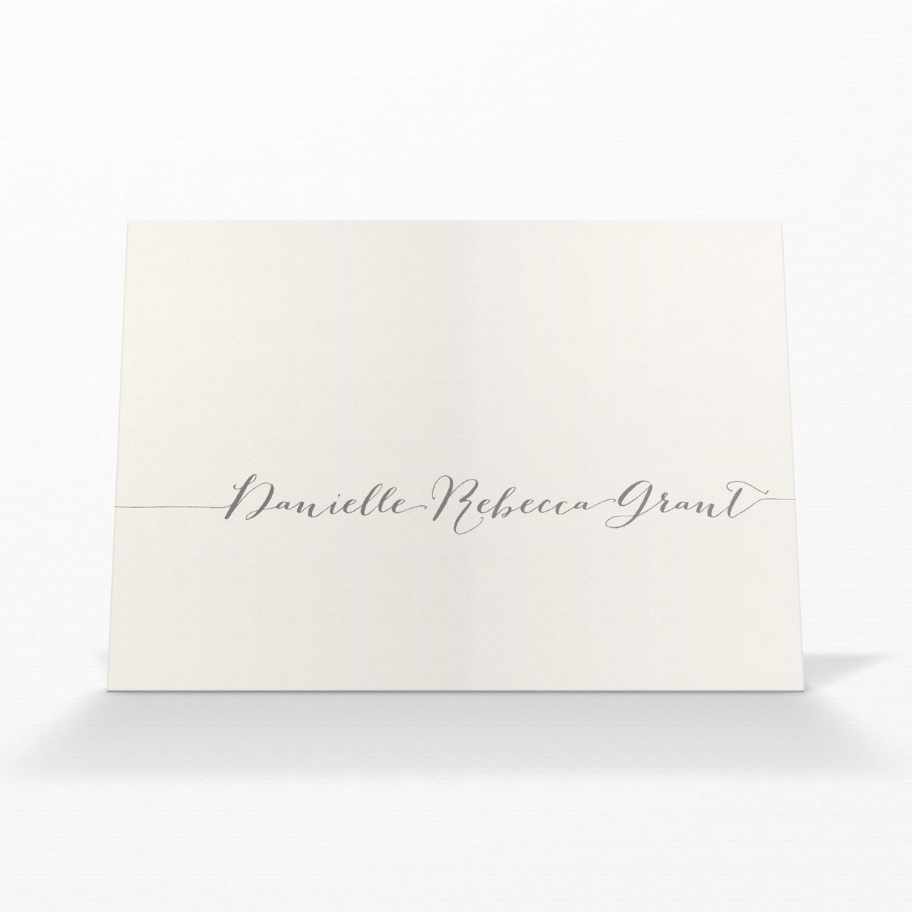 Simple Calligraphy Folded Notecards