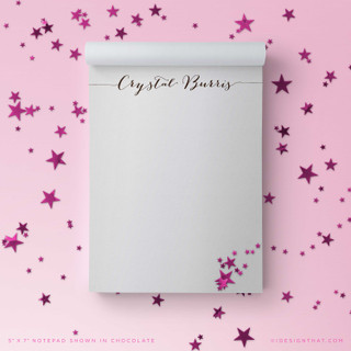 Simple Calligraphy Notepad