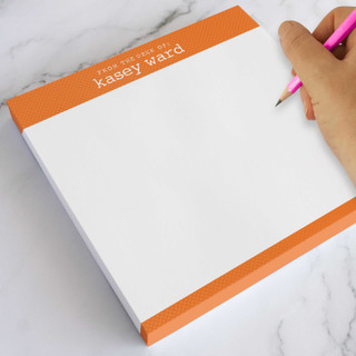 Square From the Desk Of Notepads | Custom Stationery