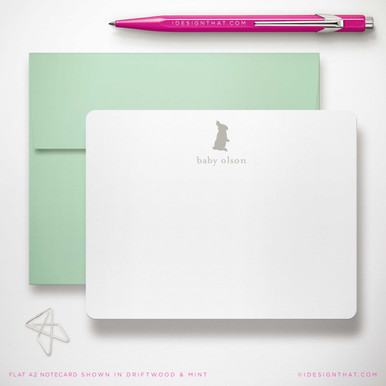 Bunny Flat Notecards