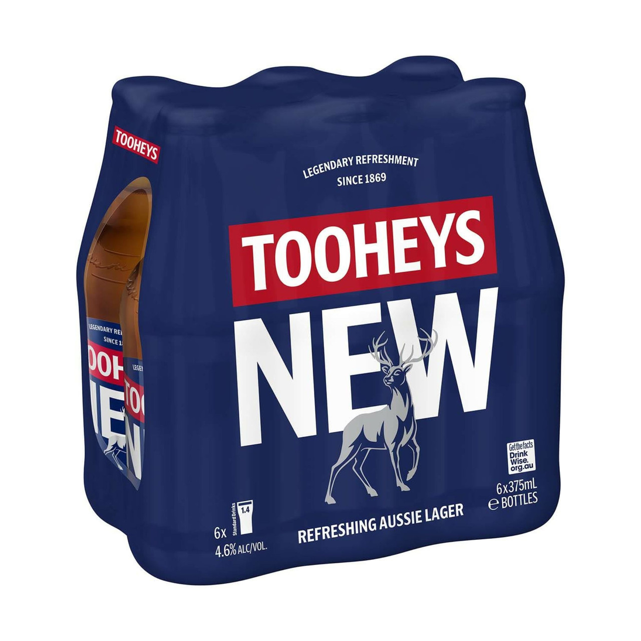 TOOHEYS NEW STUB 6PK 375ML | Star Liquor