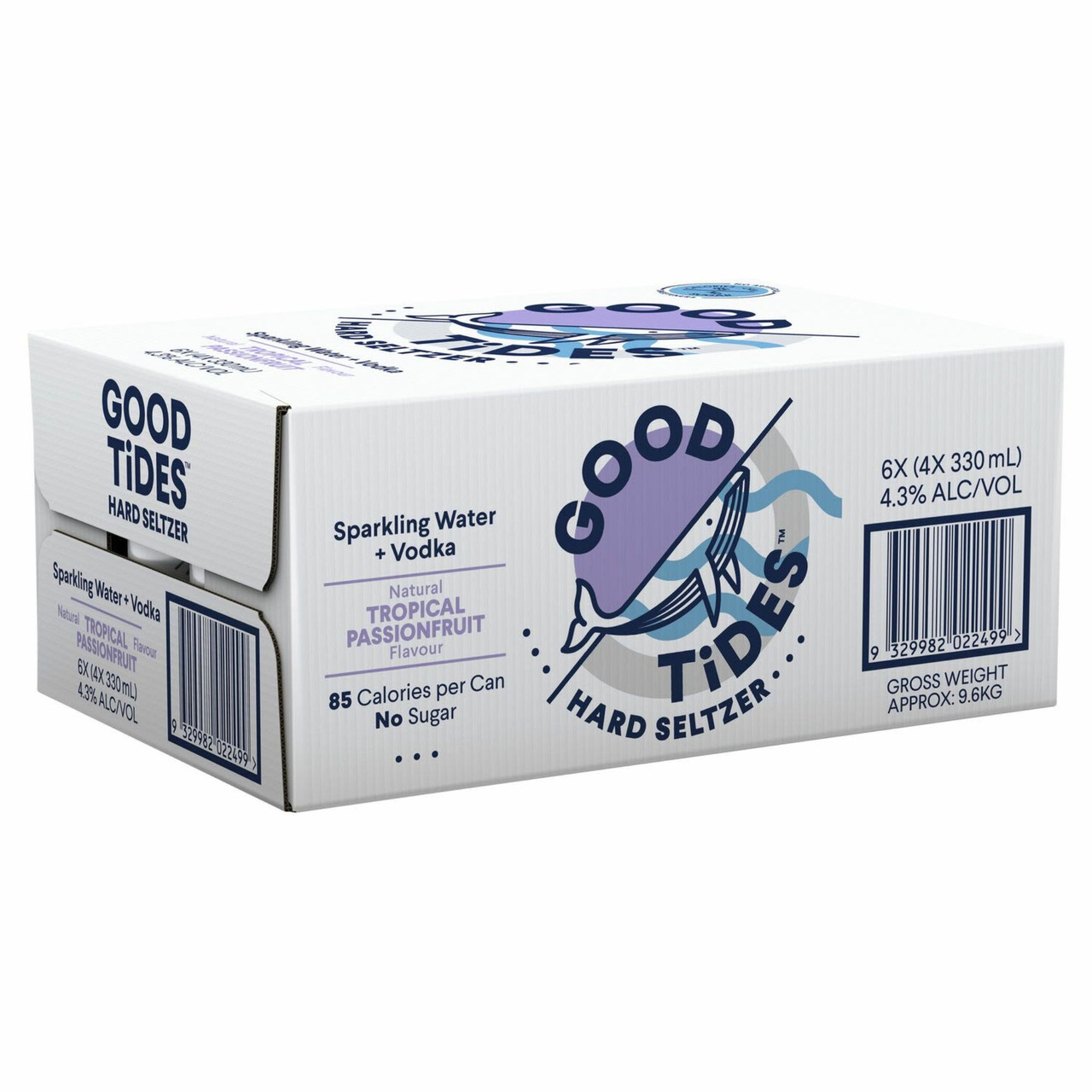 GOOD TIDES P/FRT SELTZER CTN 330ML | Star Liquor