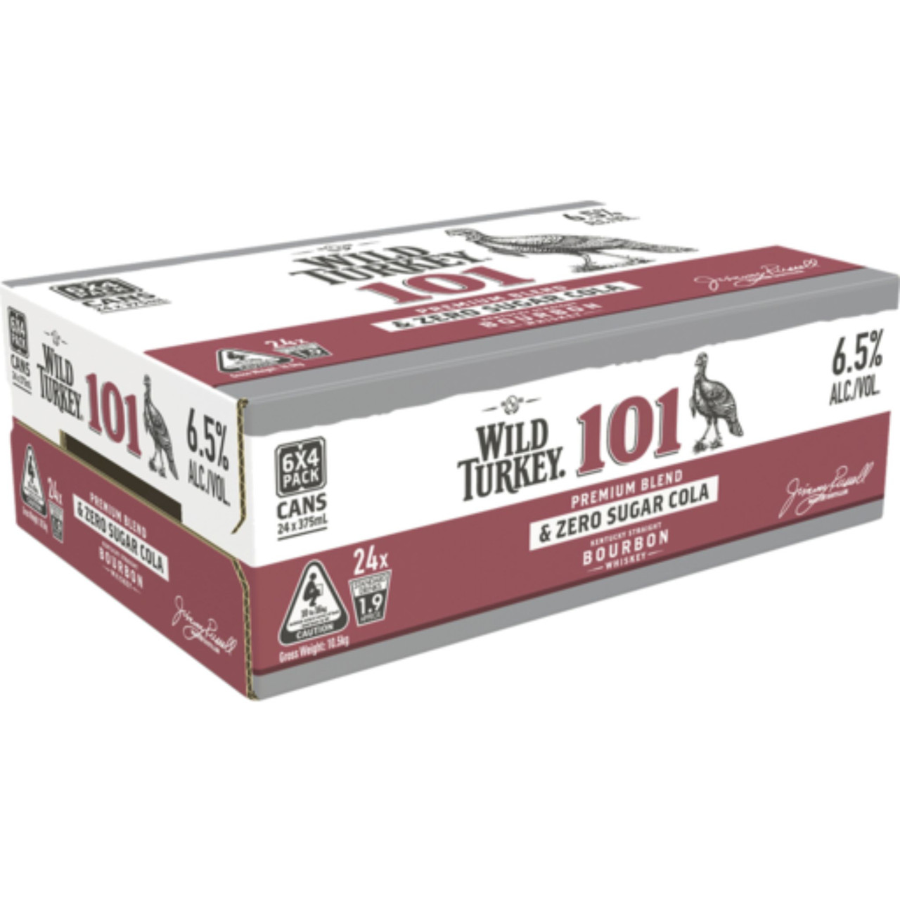 Wild Turkey Zero 101 Can Carton 375mL | Star Liquor