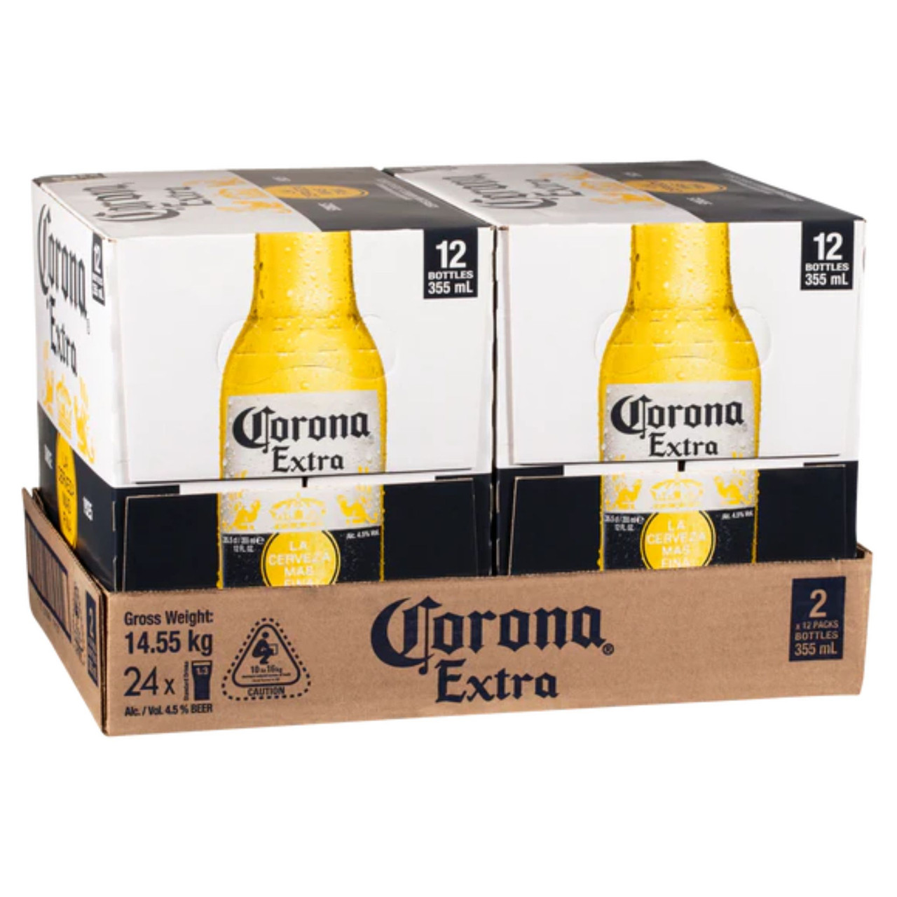 CORONA 2 X 12PK CTN 355ML | Star Liquor