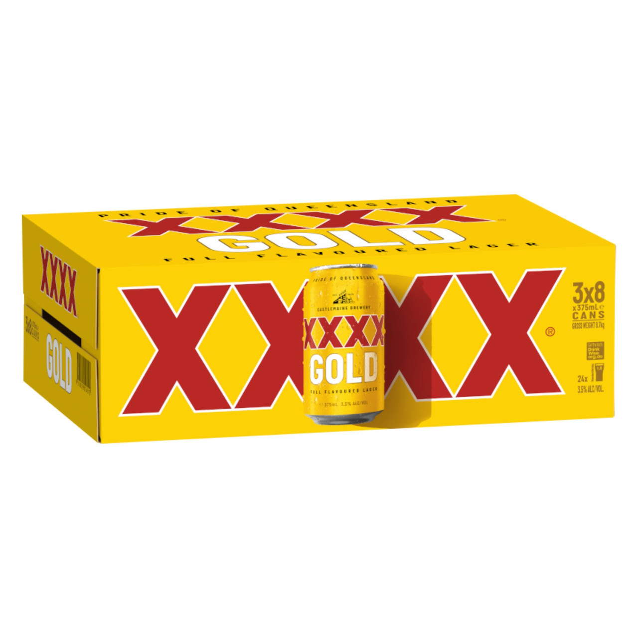 XXXX GOLD CAN 24PK 375ML | Star Liquor