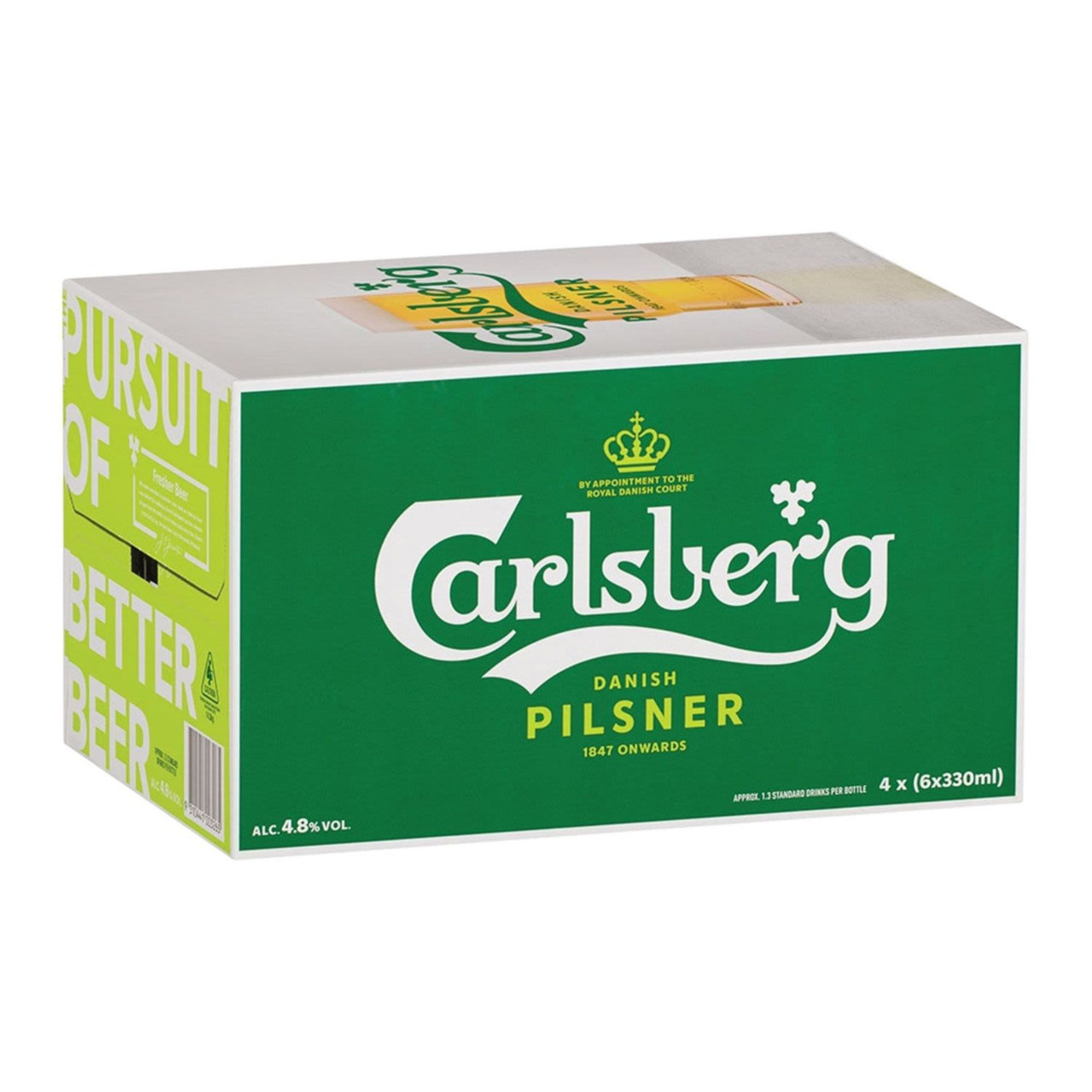 Carlsberg Beer Stub Carton 330mL | Star Liquor
