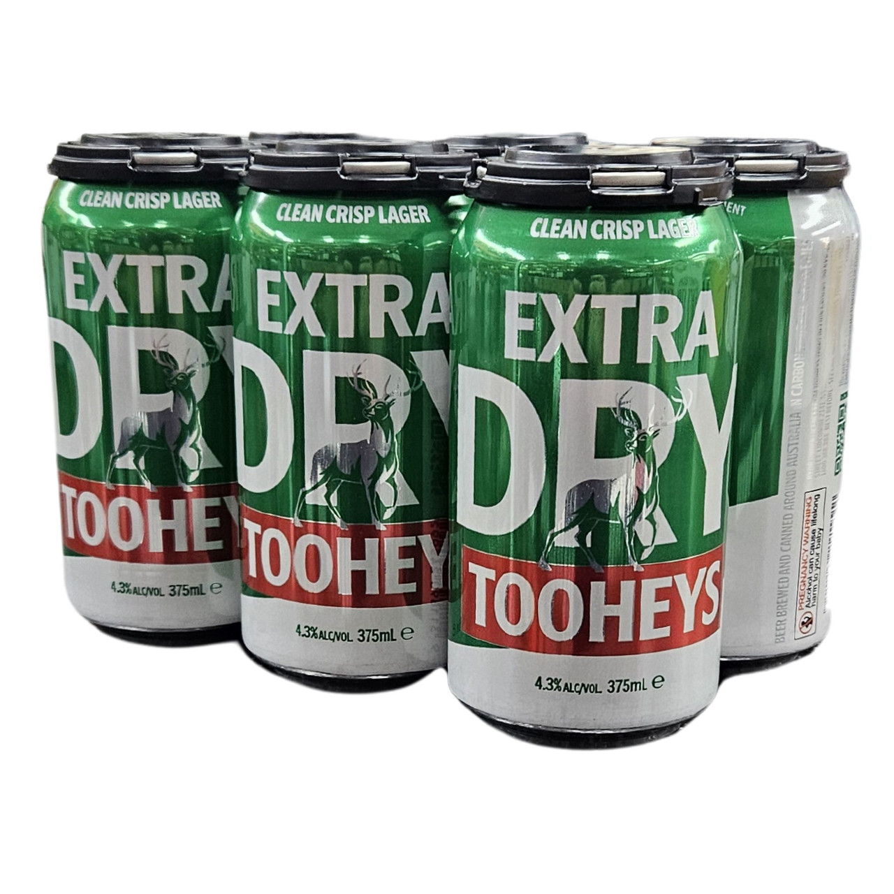 Tooheys Extra Dry Can 6Pk 375mL | Star Liquor