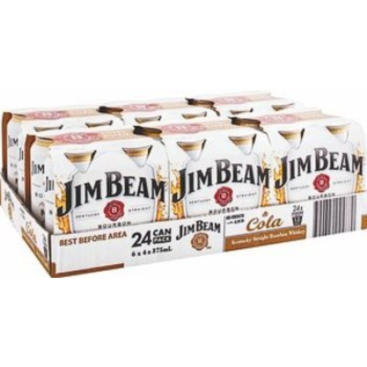 JIM BEAM MID CAN CTN 375ML | Star Liquor