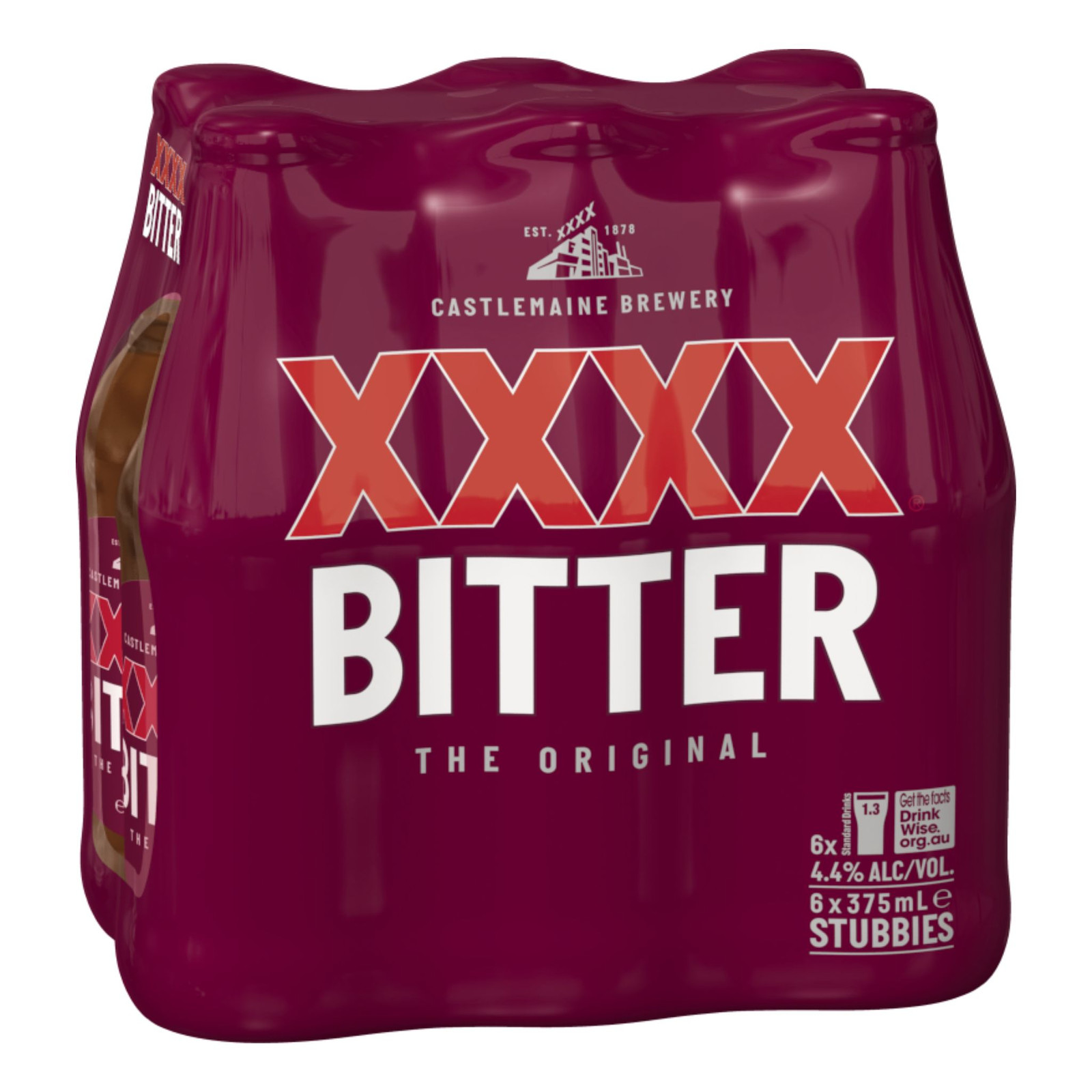 XXXX BITTER STUB 6PK 375ML | Star Liquor