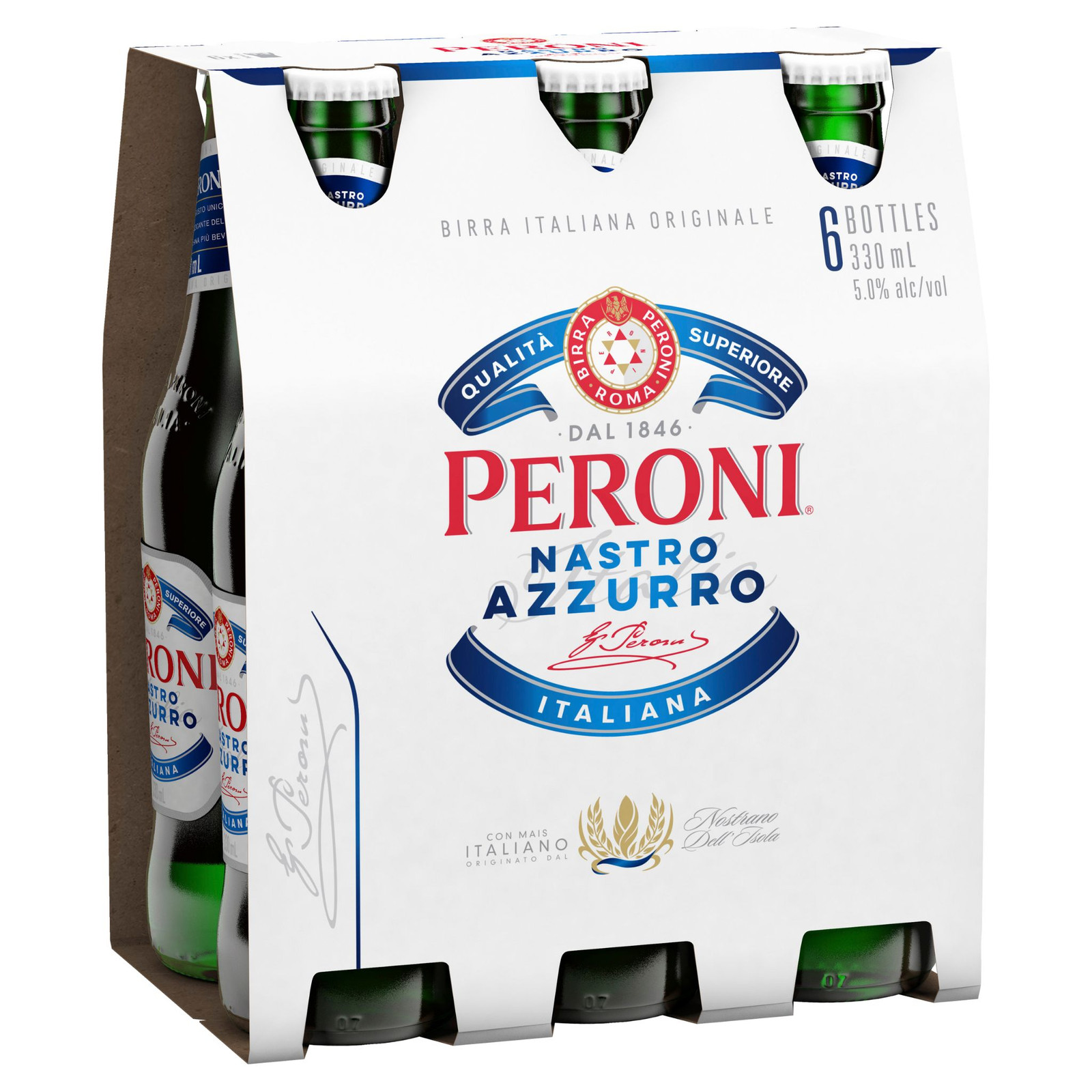 PERONI NASTRO AZZURO 6PK 330ML | Star Liquor