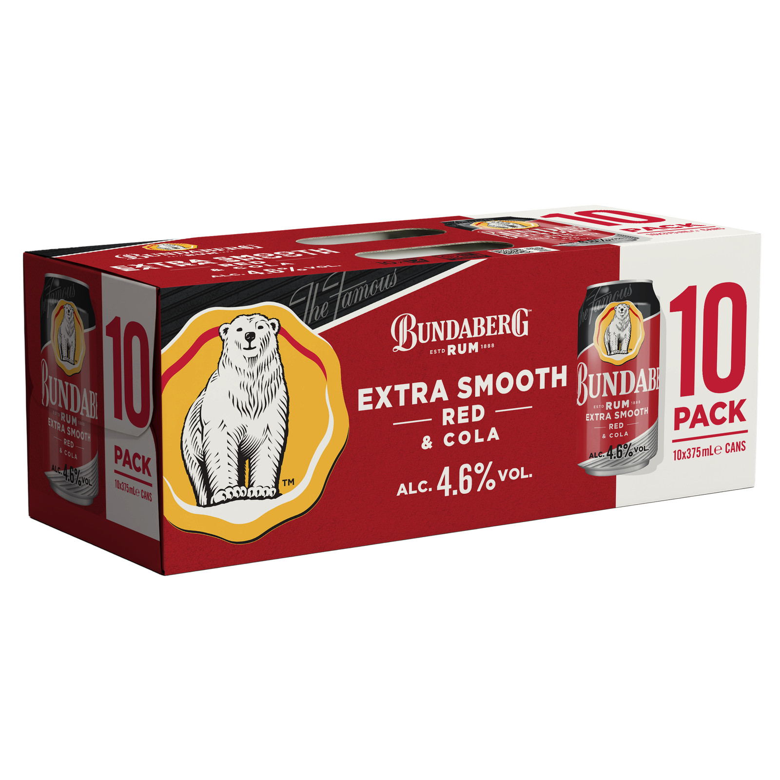 BUNDY RED CAN 10 PACK 375ML | Star Liquor