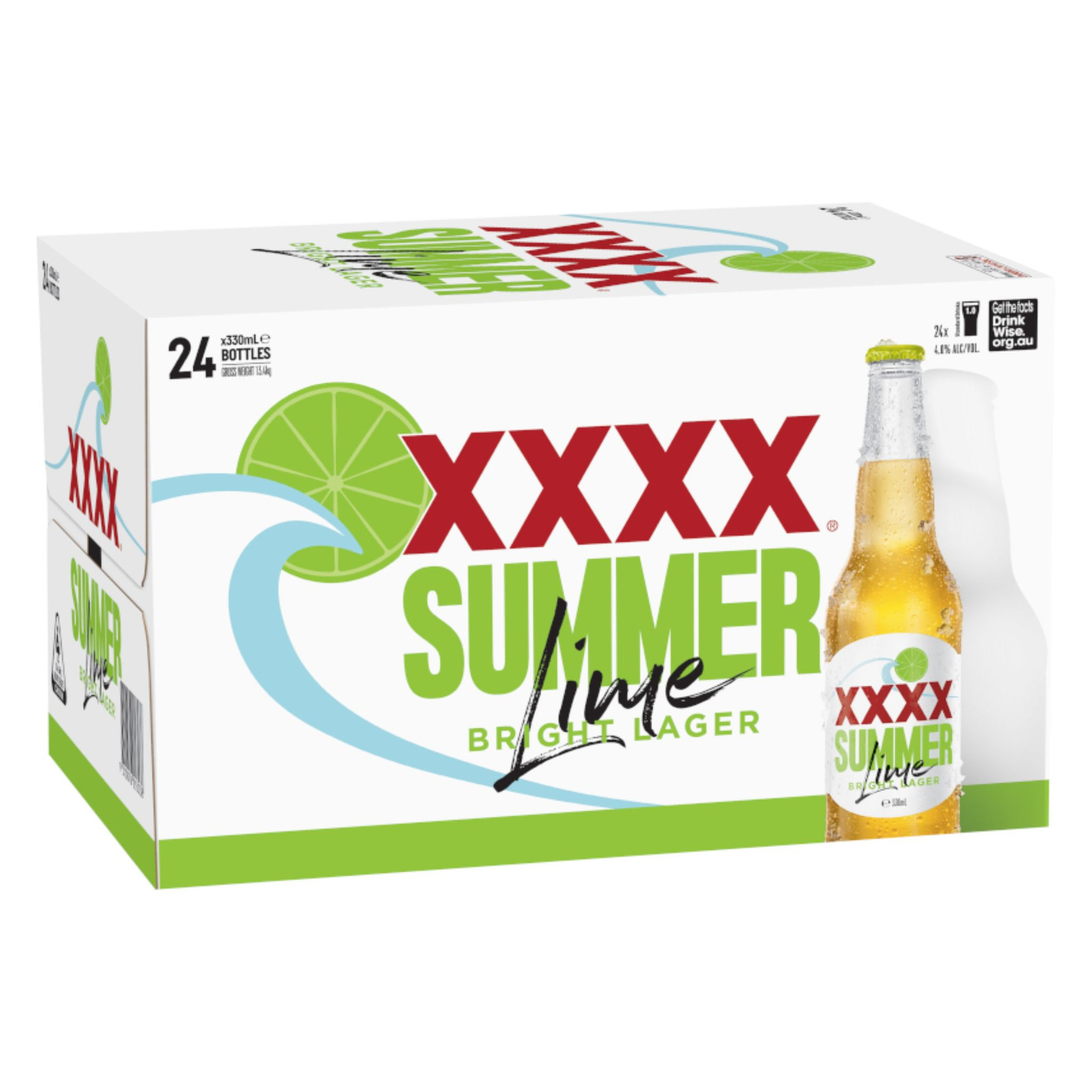 XXXX SUMMER LIME CTN 330ML | Star Liquor