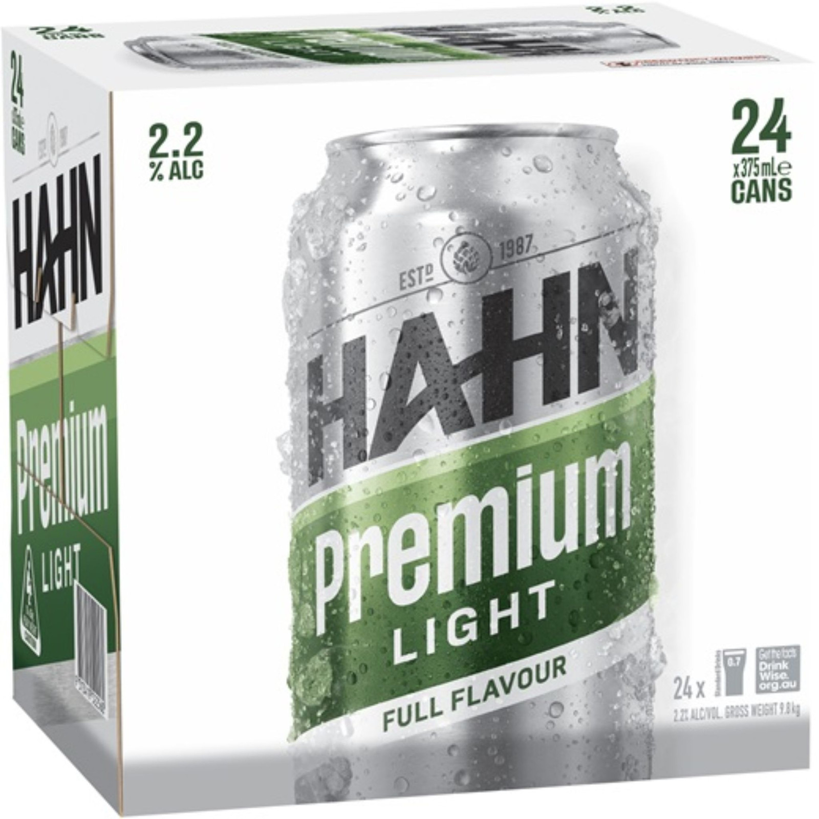 HAHN PREMIUM LIGHT CAN CTN 375ML | Star Liquor