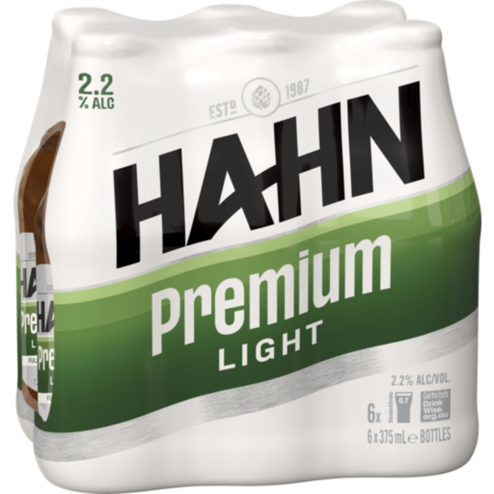 HAHN PREMIUM LIGHT STUB 6PK 375ML | Star Liquor
