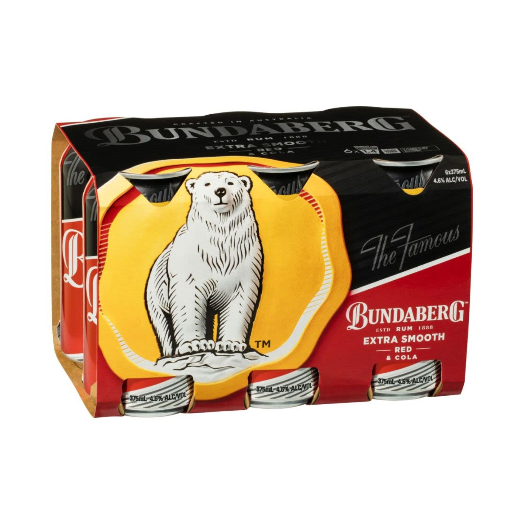 Bundy Red Can Cube 6Pk 375mL | Star Liquor