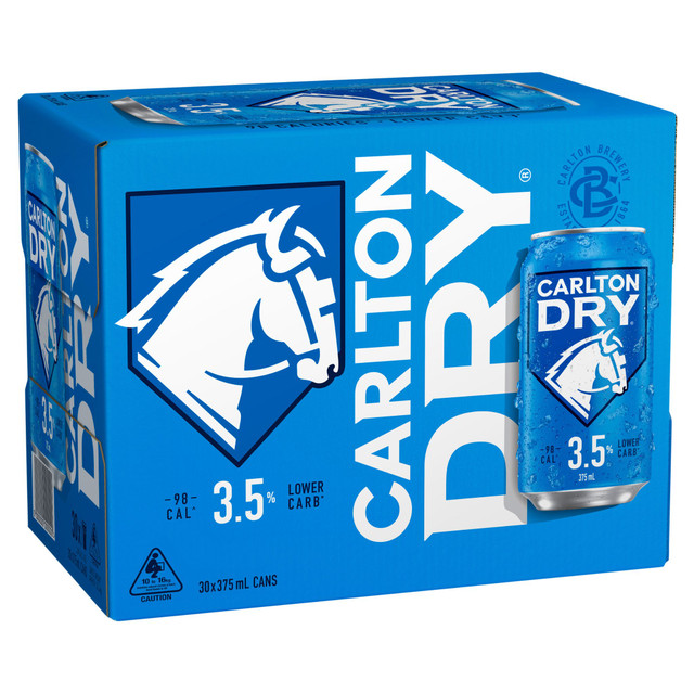 Carlton Dry 3.5 Can Carton 375mL | Star Liquor