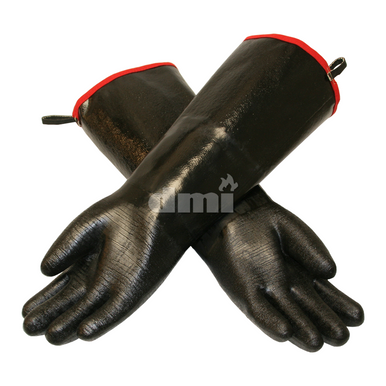 8356-31 Fryer Gloves, Neoprene Coated, Heavy Duty Insulated, 26" Length ...