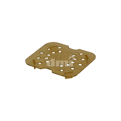 8746-1 1/6 Size Amber Drain Rack