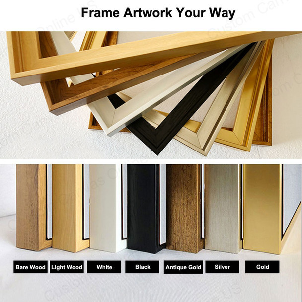 Custom Floating Frame - Stylish Canvas Floater Frames