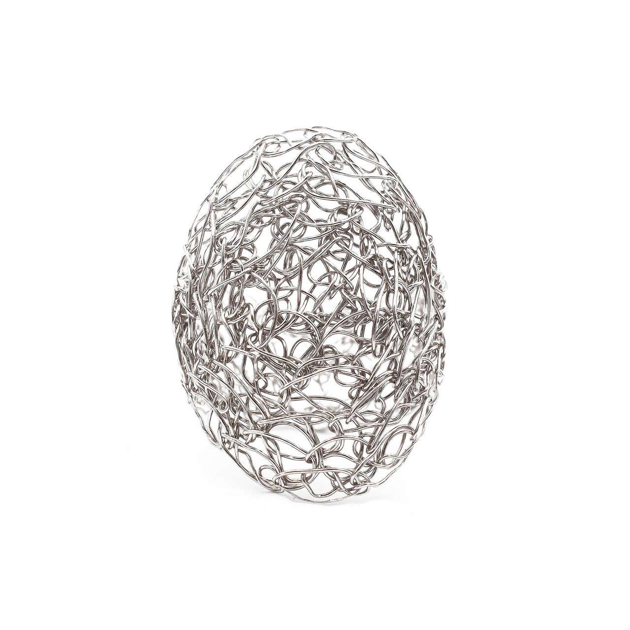 Gold Oval Ring by Maria Glezelli | Fine Art Jewelry