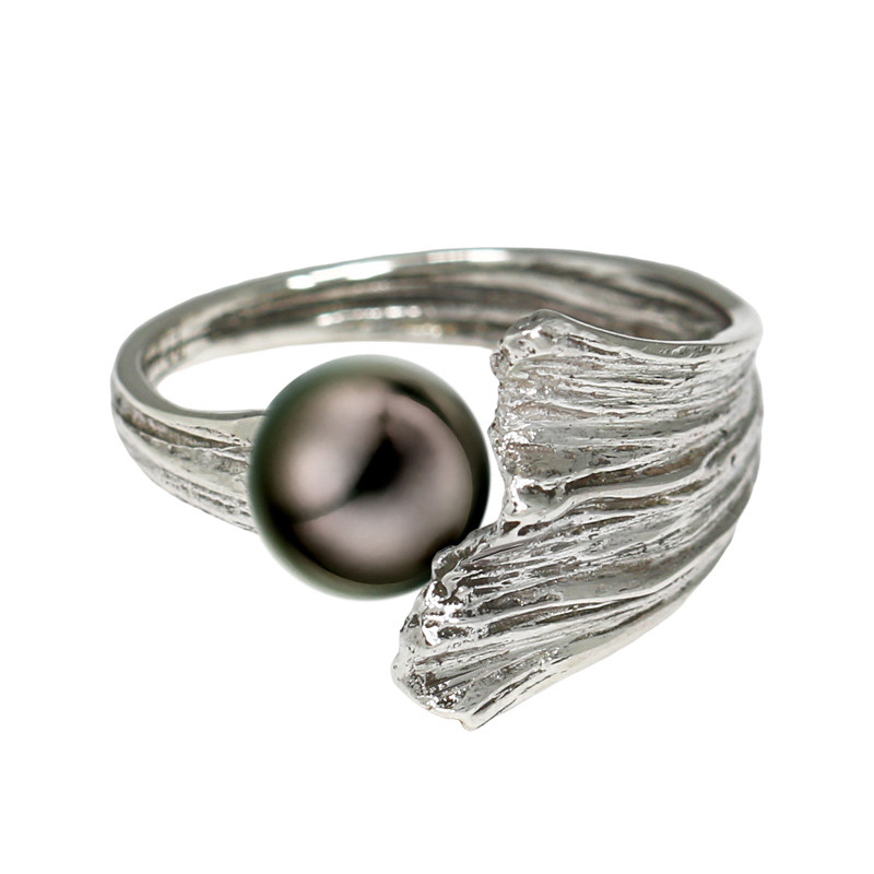 Aleksandra Vali Mystery of End to End Space Ring, Art Jewelry