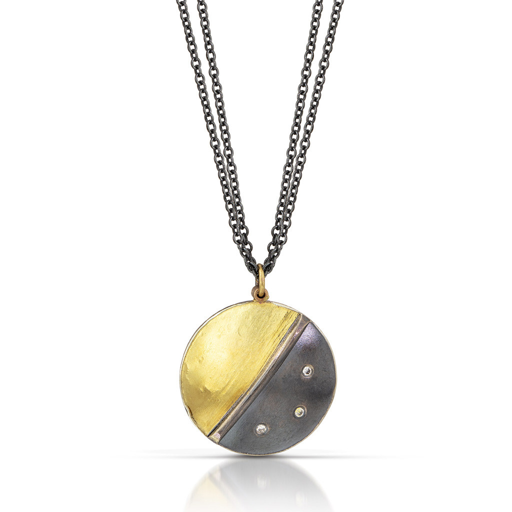 Handmade Fine Art Jewelry | Jacob Keleher Ying Yang Necklace