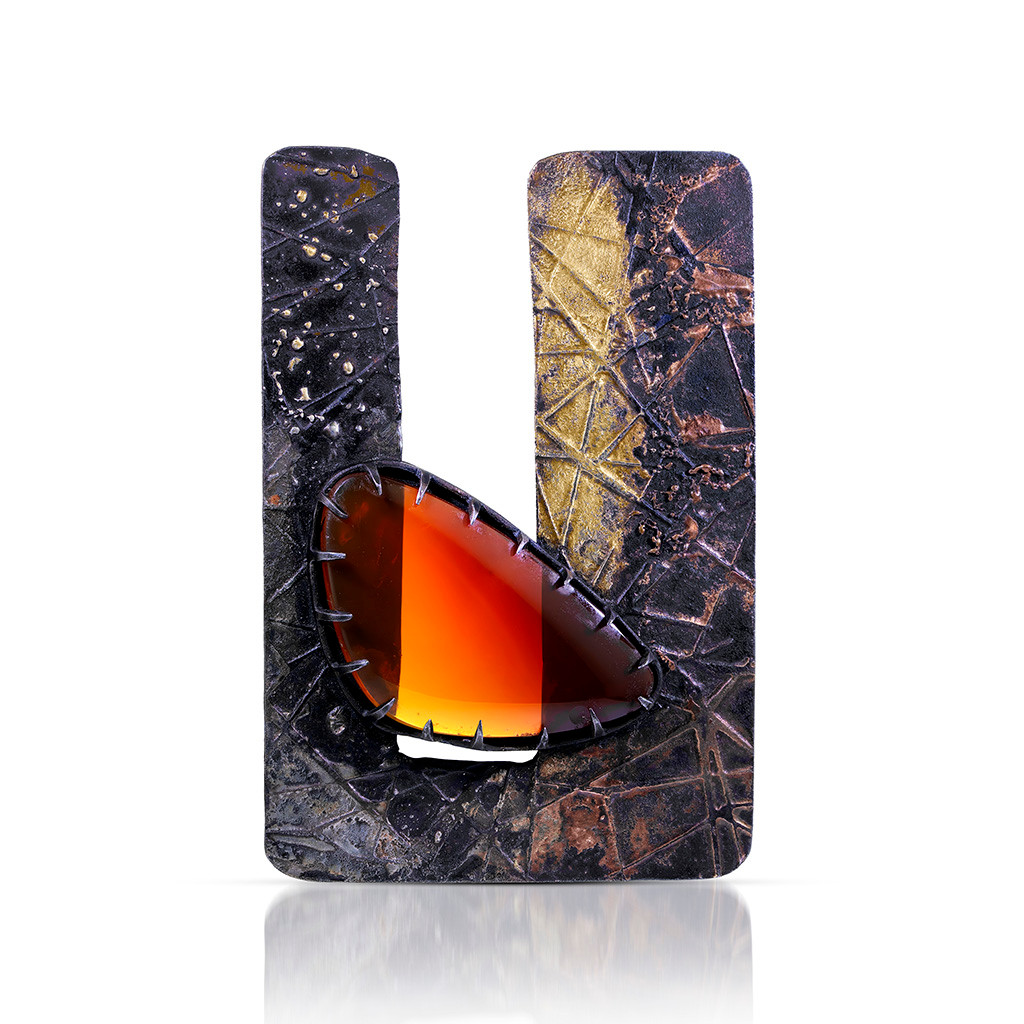 Unique Art Jewelry from Bette Barnett | Lucidity Brooch